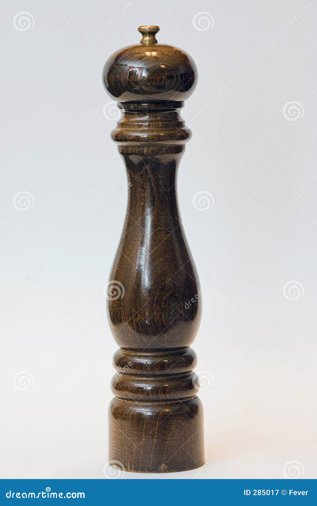 Wooden Peppermill stock image. Image of restaurant, spice - 285017