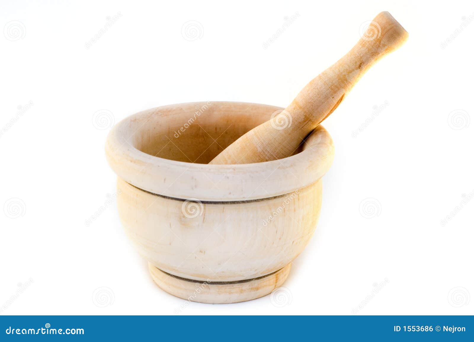 Wooden pestle stock photo. Image of mortar, isolated, utensil - 1553686