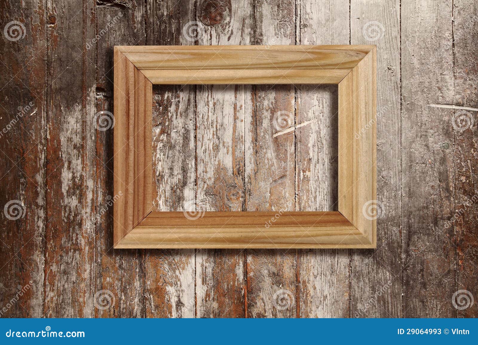 Wooden photo frame stock image. Image of rustic, hardwood - 29064993