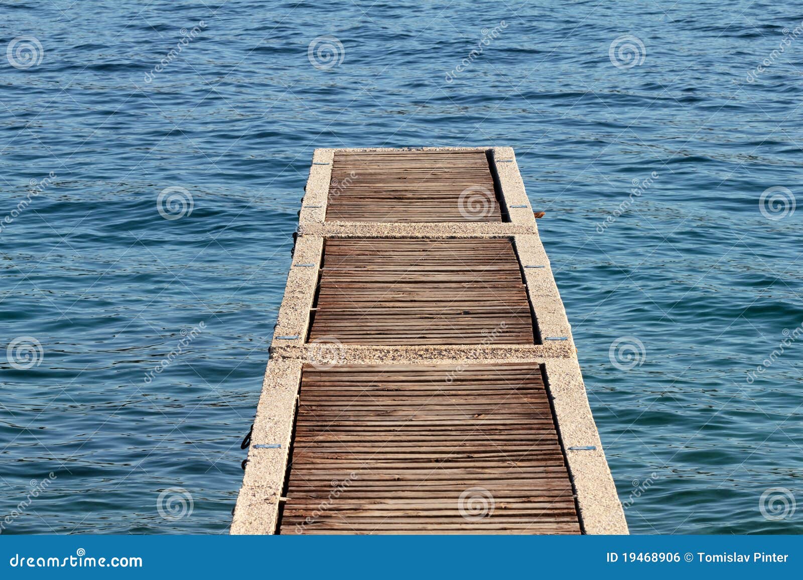 Wooden pier stock photo. Image of tranquil, blue, landscape - 19468906