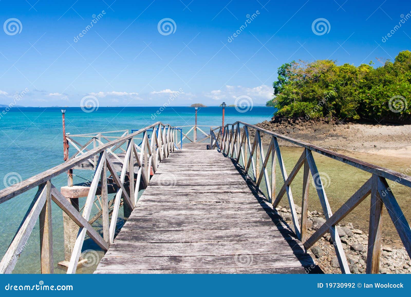Wooden pier stock photo. Image of america, coastline - 19730992