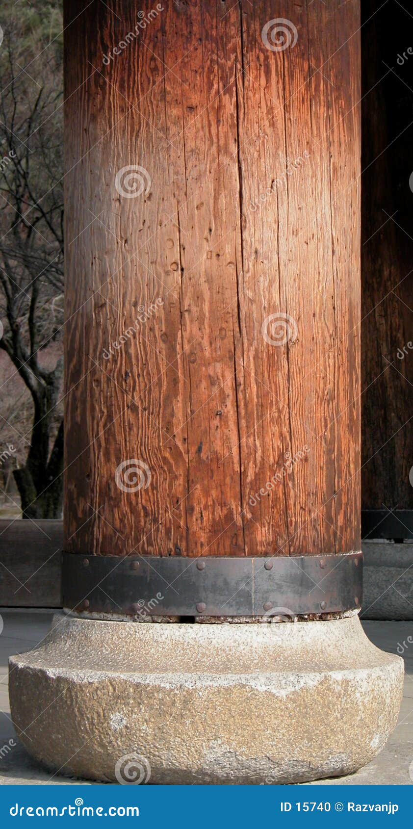 Wooden Pillar Stock Photo - Image: 15740