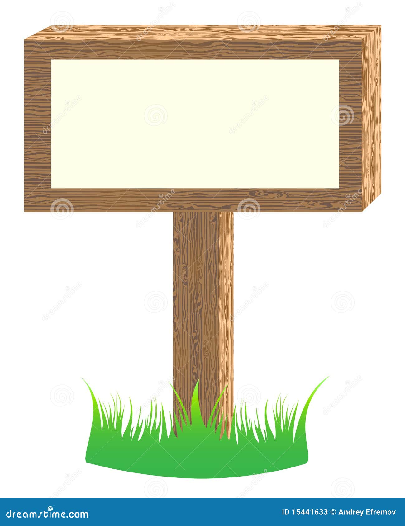 Wooden placard stock vector. Illustration of dark, color - 15441633