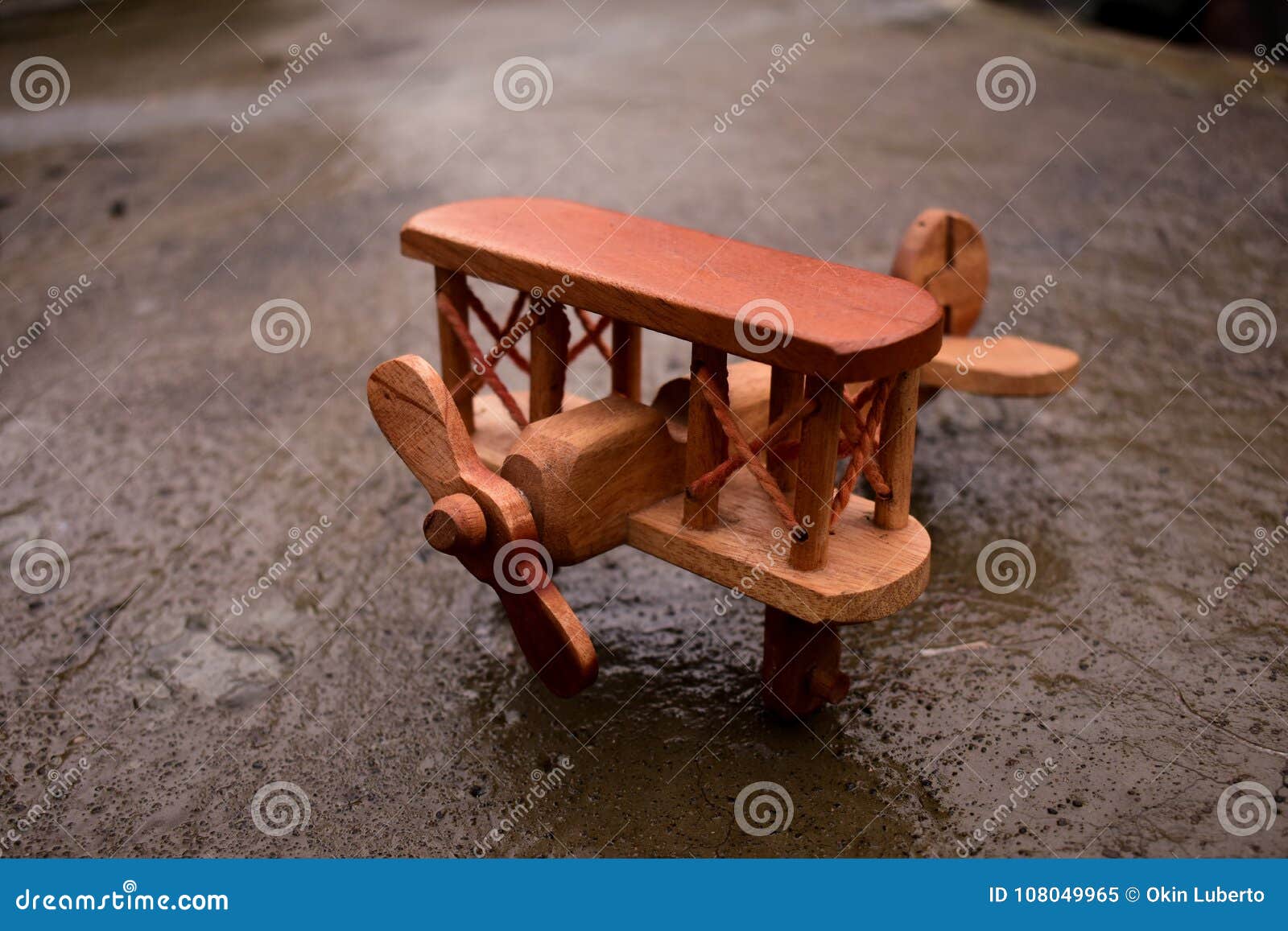 Wooden Plane stock image. Image of oldfighter, plane - 108049965