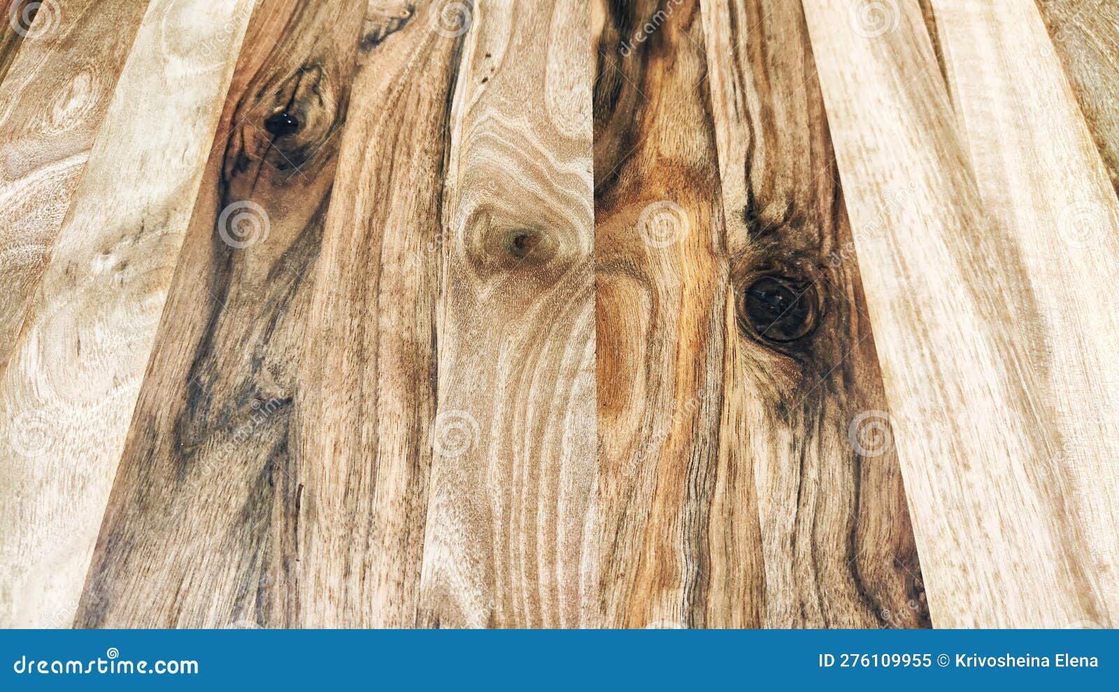 Wooden Plank Boards with Gradient Pattern and Knots. Abstract ...