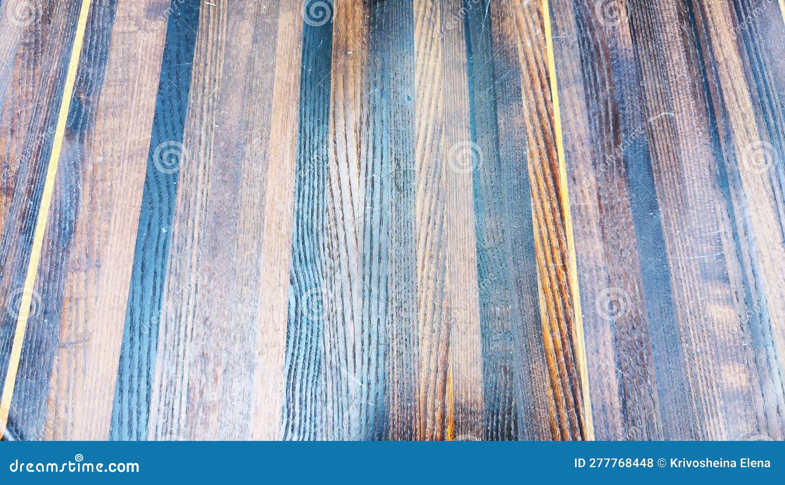 Wooden Plank Boards with Gradient Pattern and Knots. Abstract ...