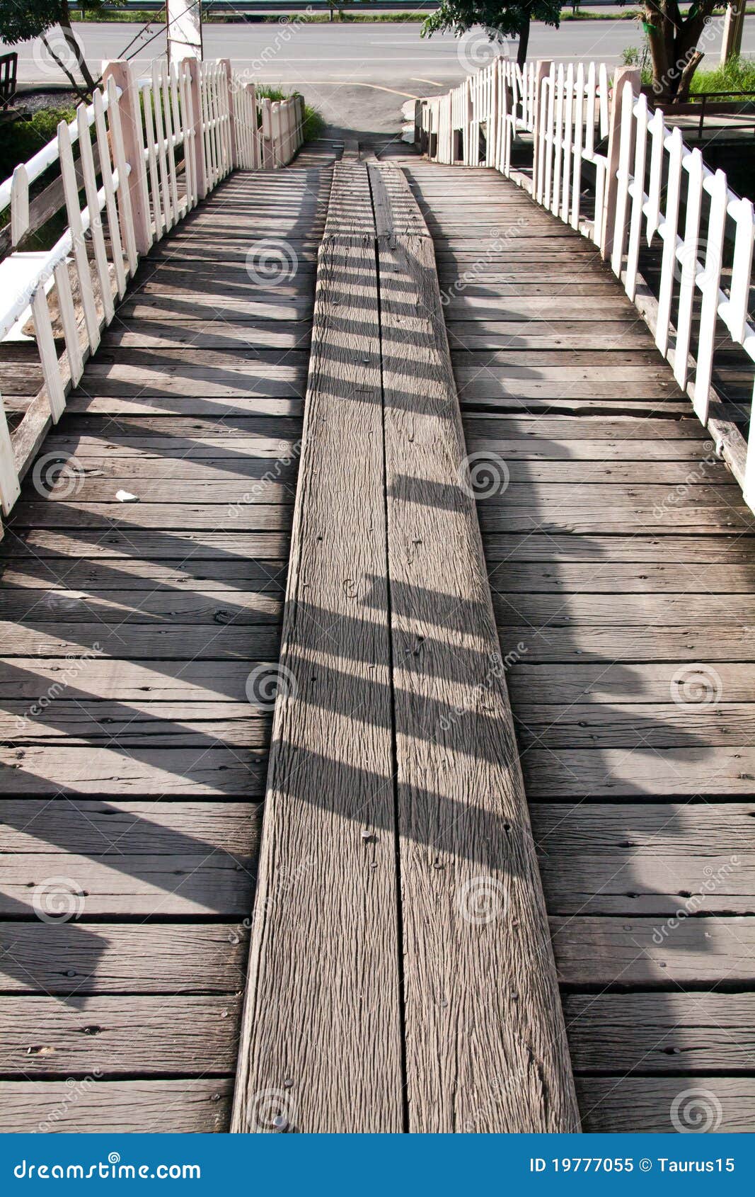 Wooden Plank Bridge stock image. Image of bridge, clean - 19777055