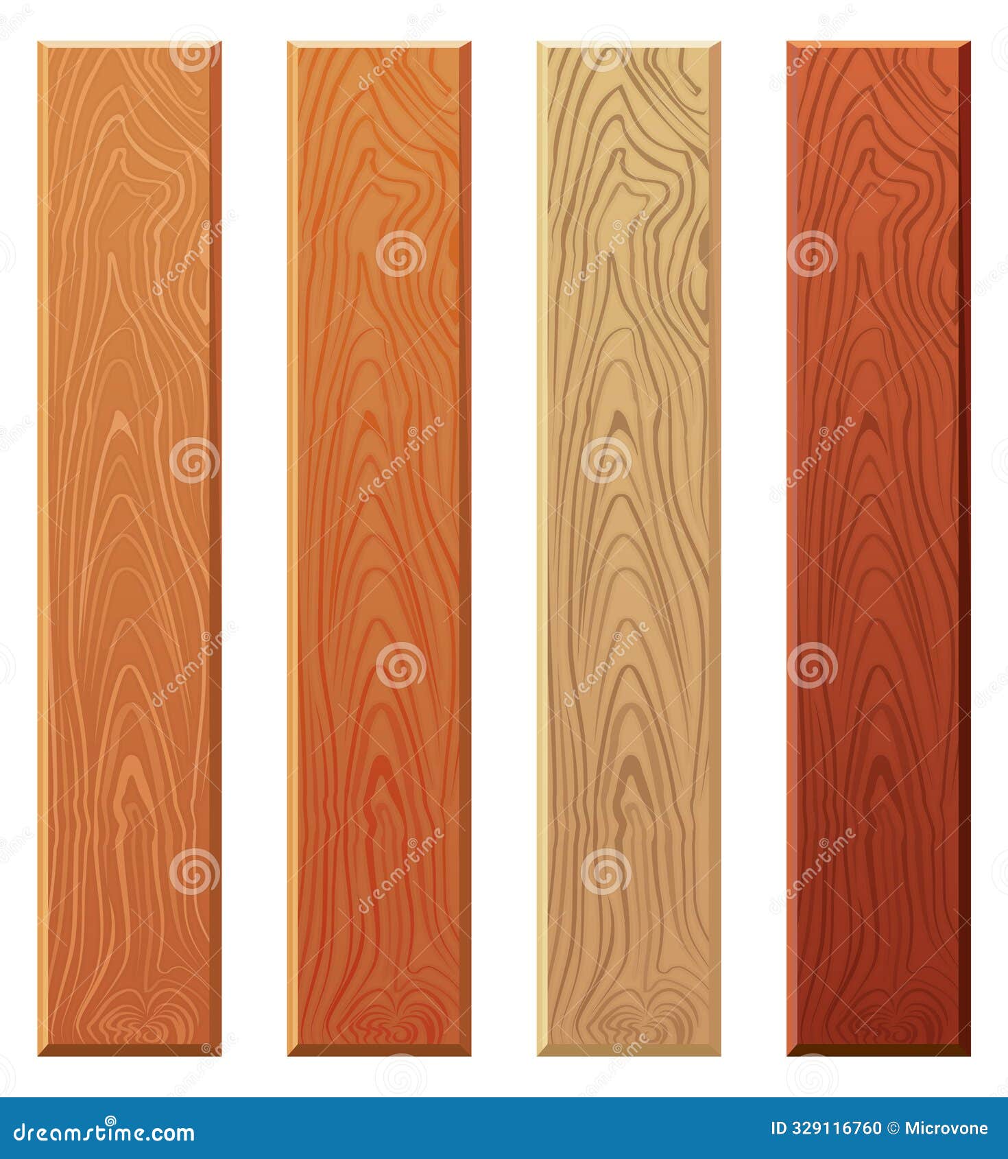 Various Plank Exercises, Flat Vector Illustration Isolated On White ...