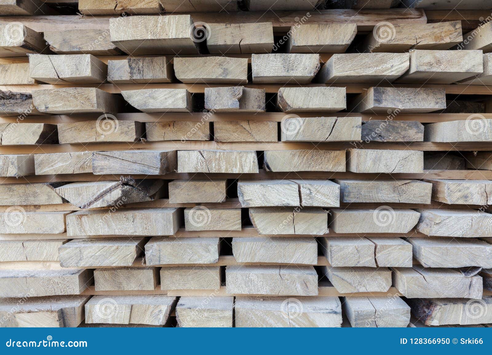 Wooden planks stacked stock photo. Image of planks, brown - 128366950