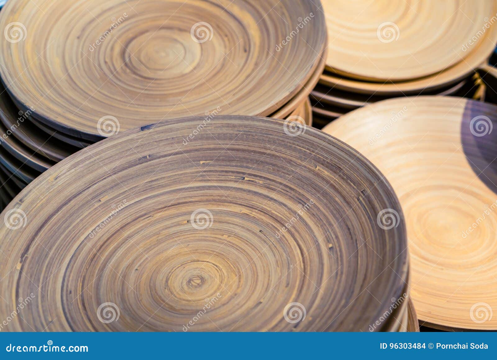 Wooden Plate Texture, Circle Handmade Dish Texture with Filter Applied ...