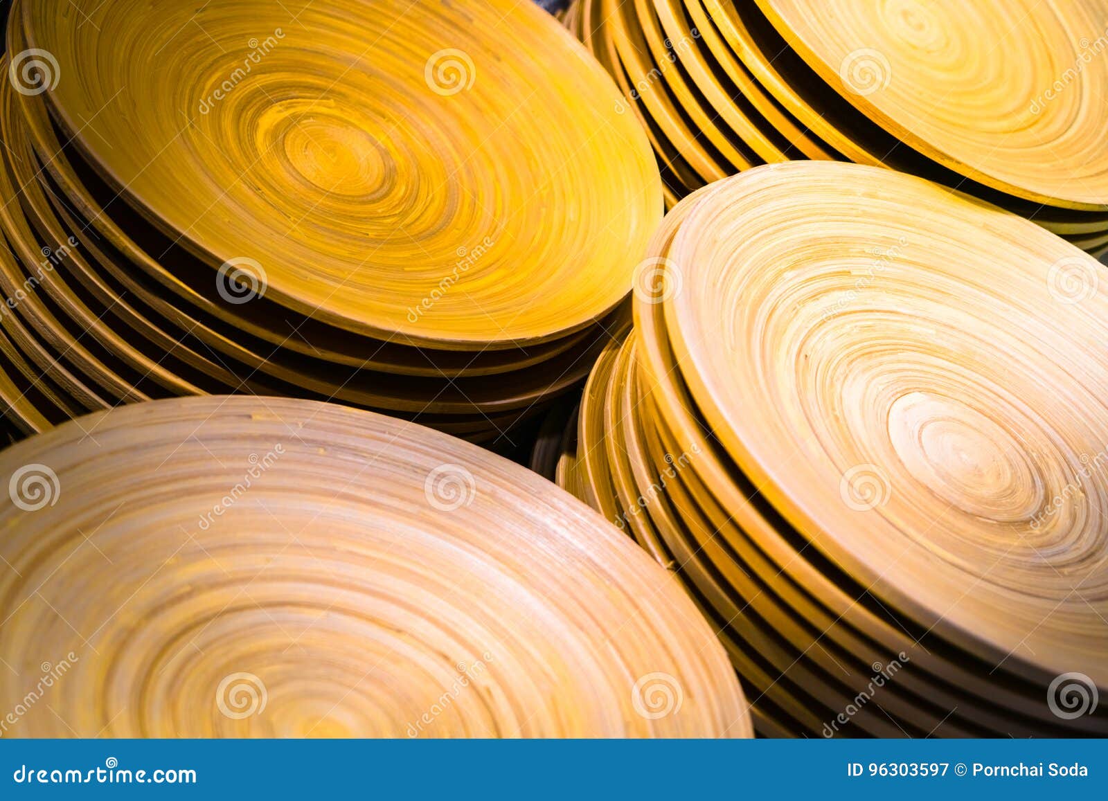 Wooden Plate Texture, Circle Handmade Dish Texture with Filter Applied ...