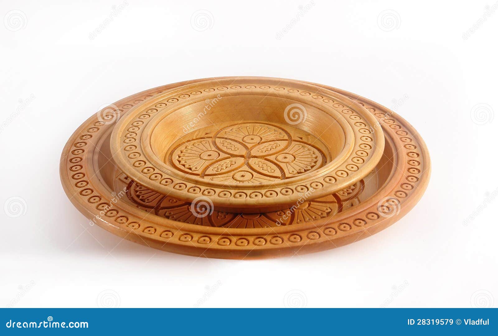 Wooden plates stock image. Image of design, brown, cutting - 28319579
