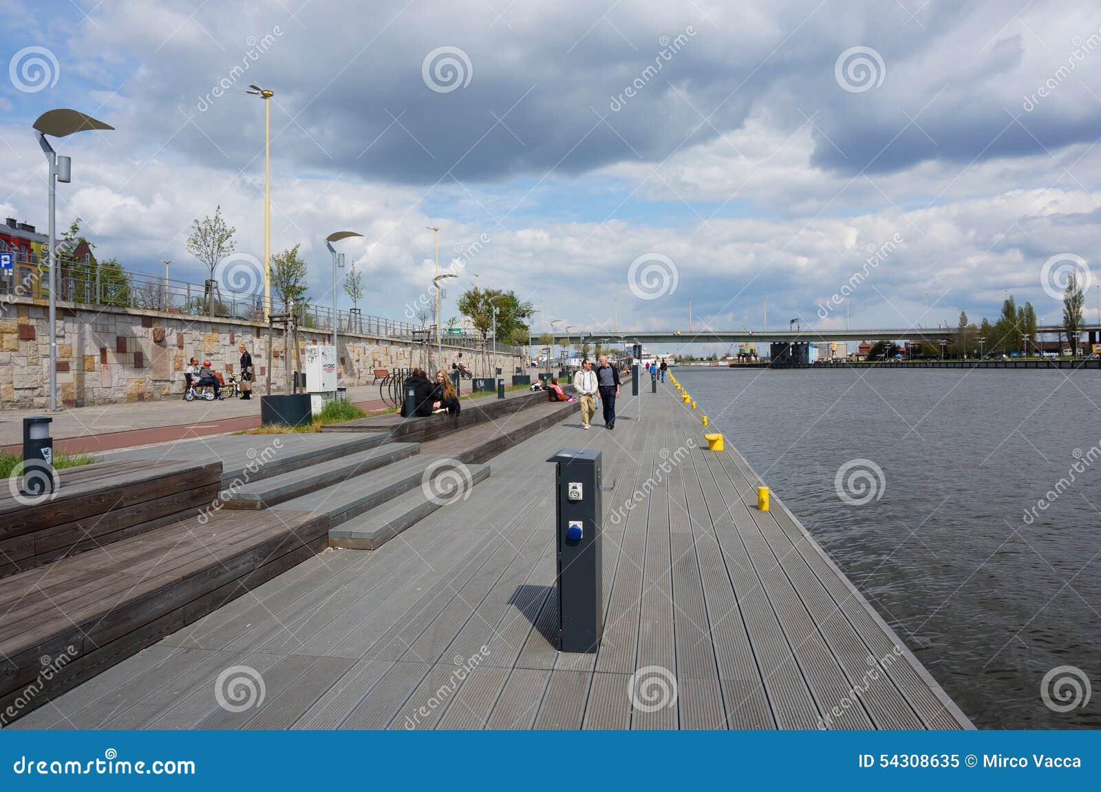 Wooden platform river editorial image. Image of platform - 54308635