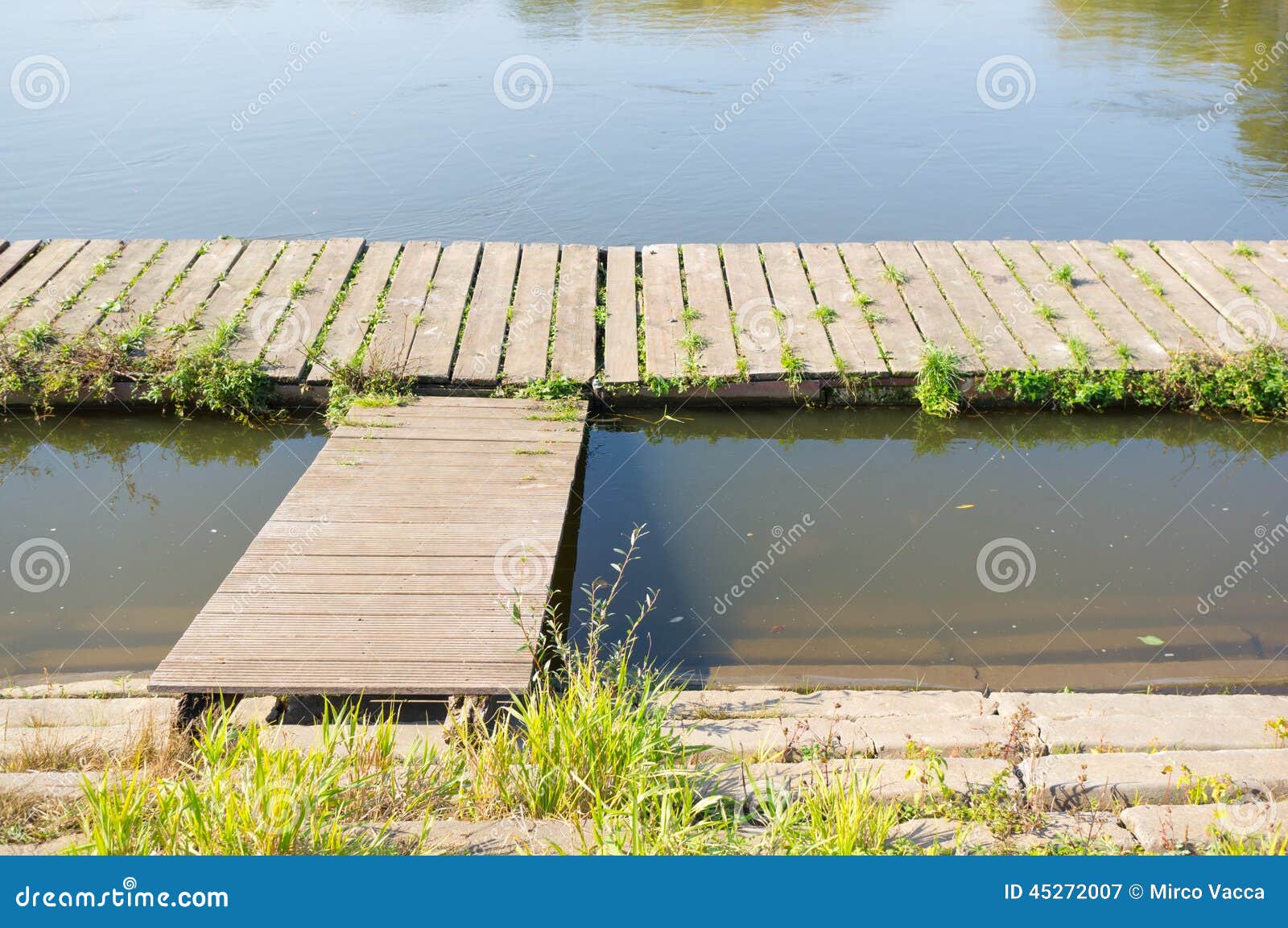 Wooden platform stock image. Image of platform, reservoir - 45272007