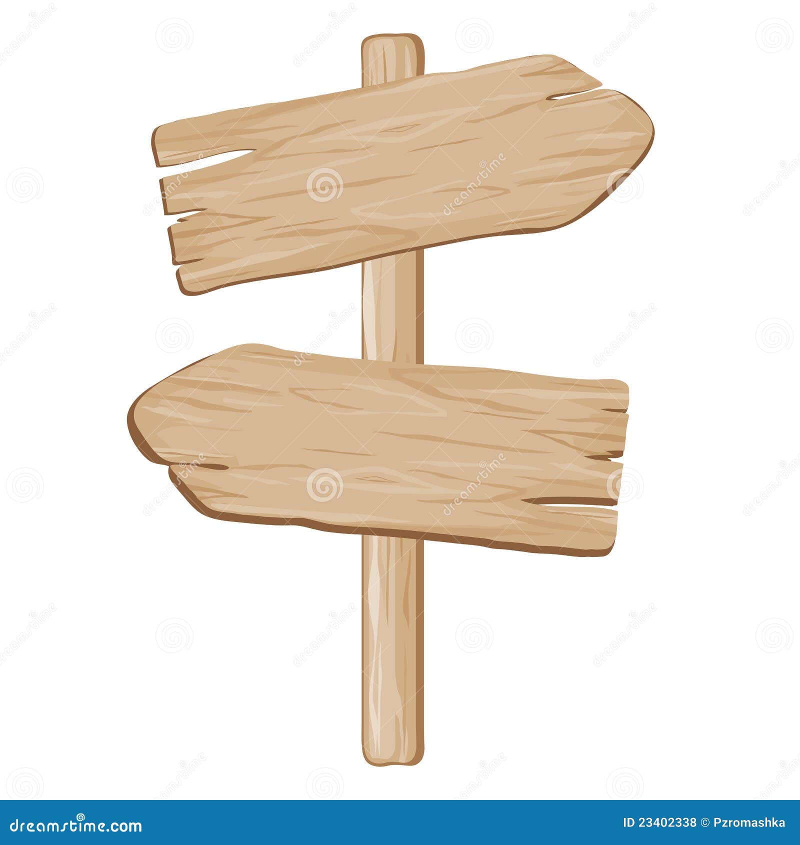 Wooden pointer stock vector. Illustration of symbol, guide - 23402338