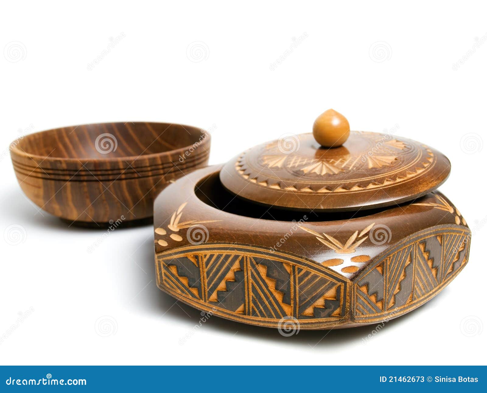 Wooden pottery stock image. Image of artistic, woodwork - 21462673