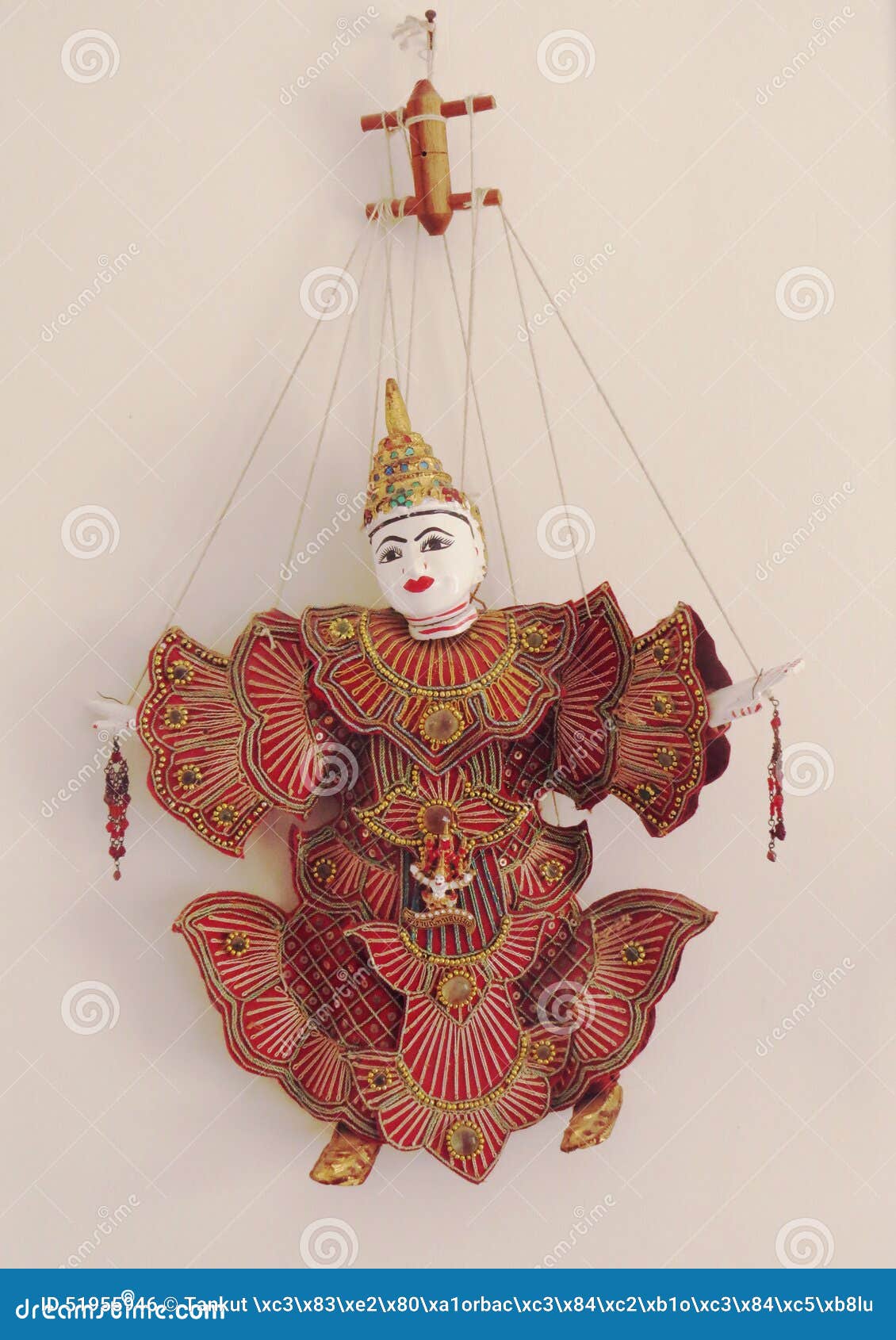 Wooden puppet stock photo. Image of wood, puppet, game - 51955946