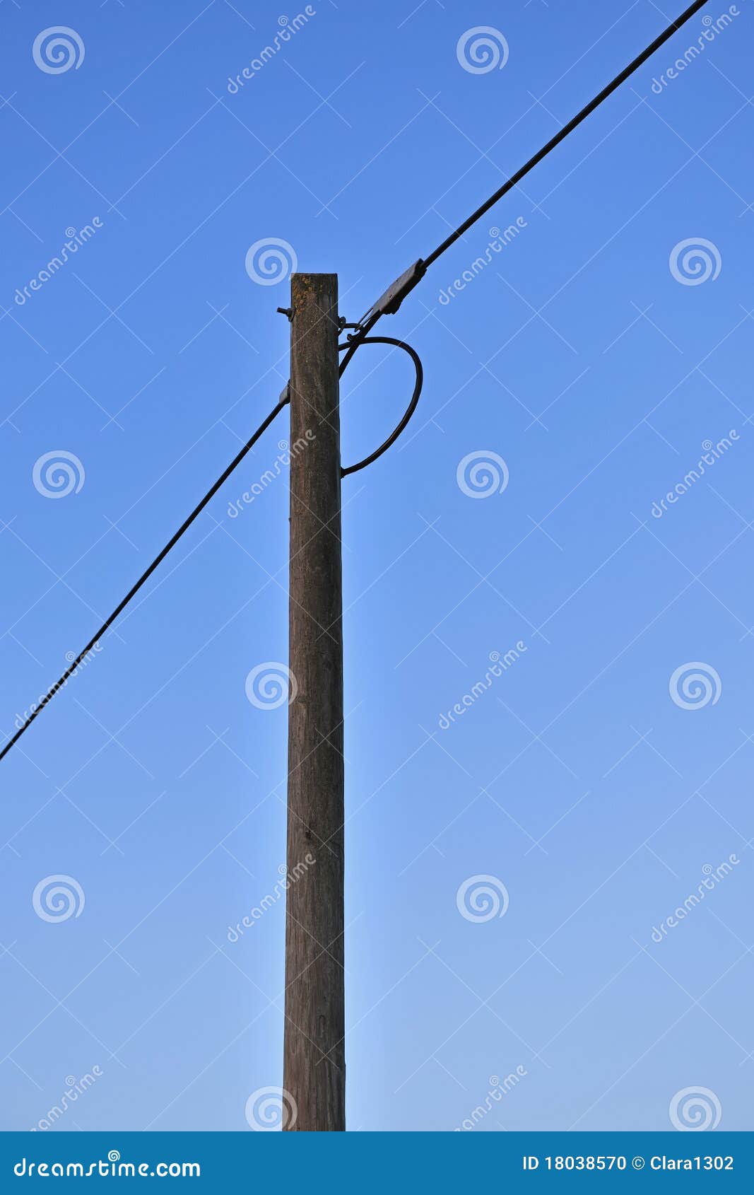 Wooden pylon stock photo. Image of pylon, details, live - 18038570