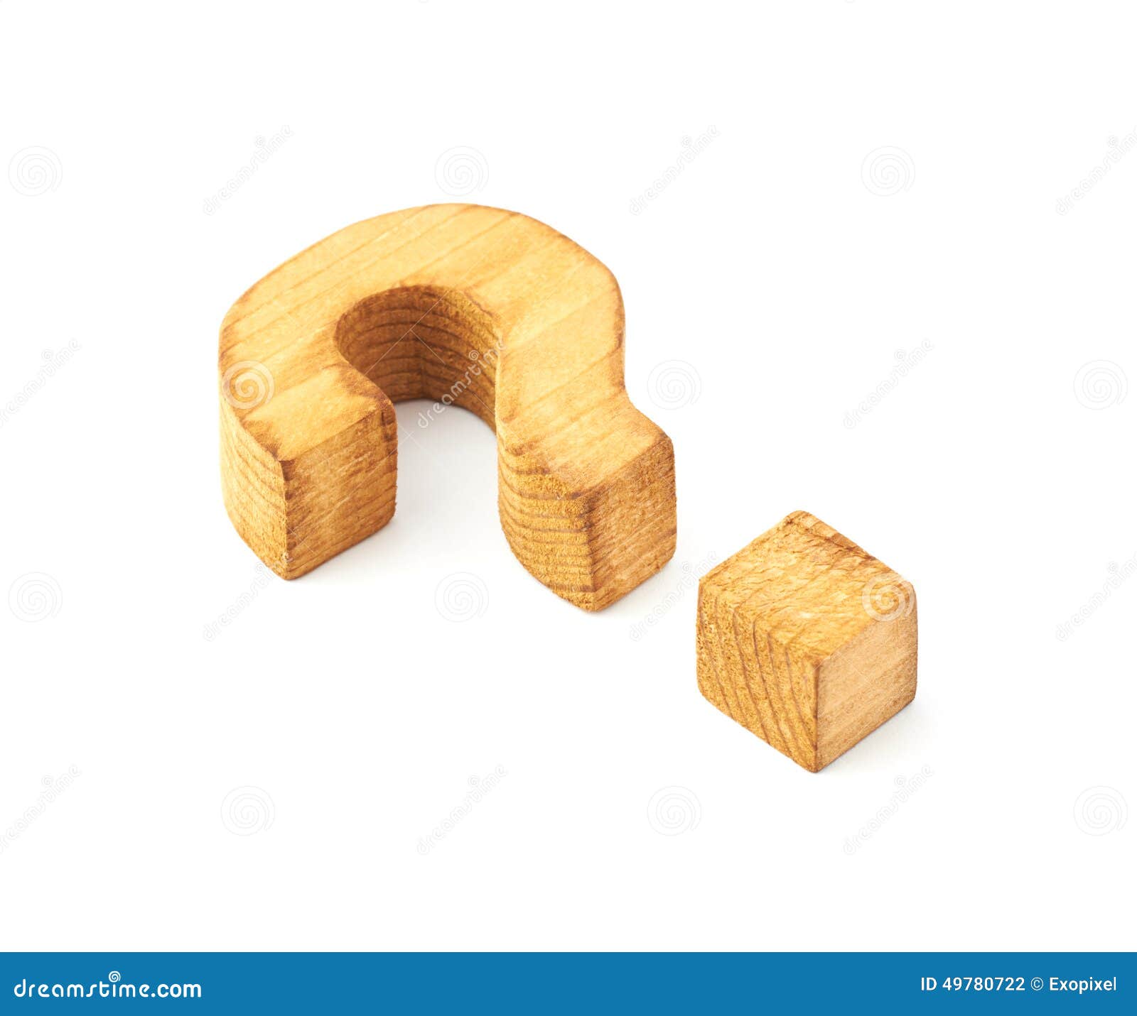 Wooden Question Mark On Wood Table Background. Problem Solving Concept ...