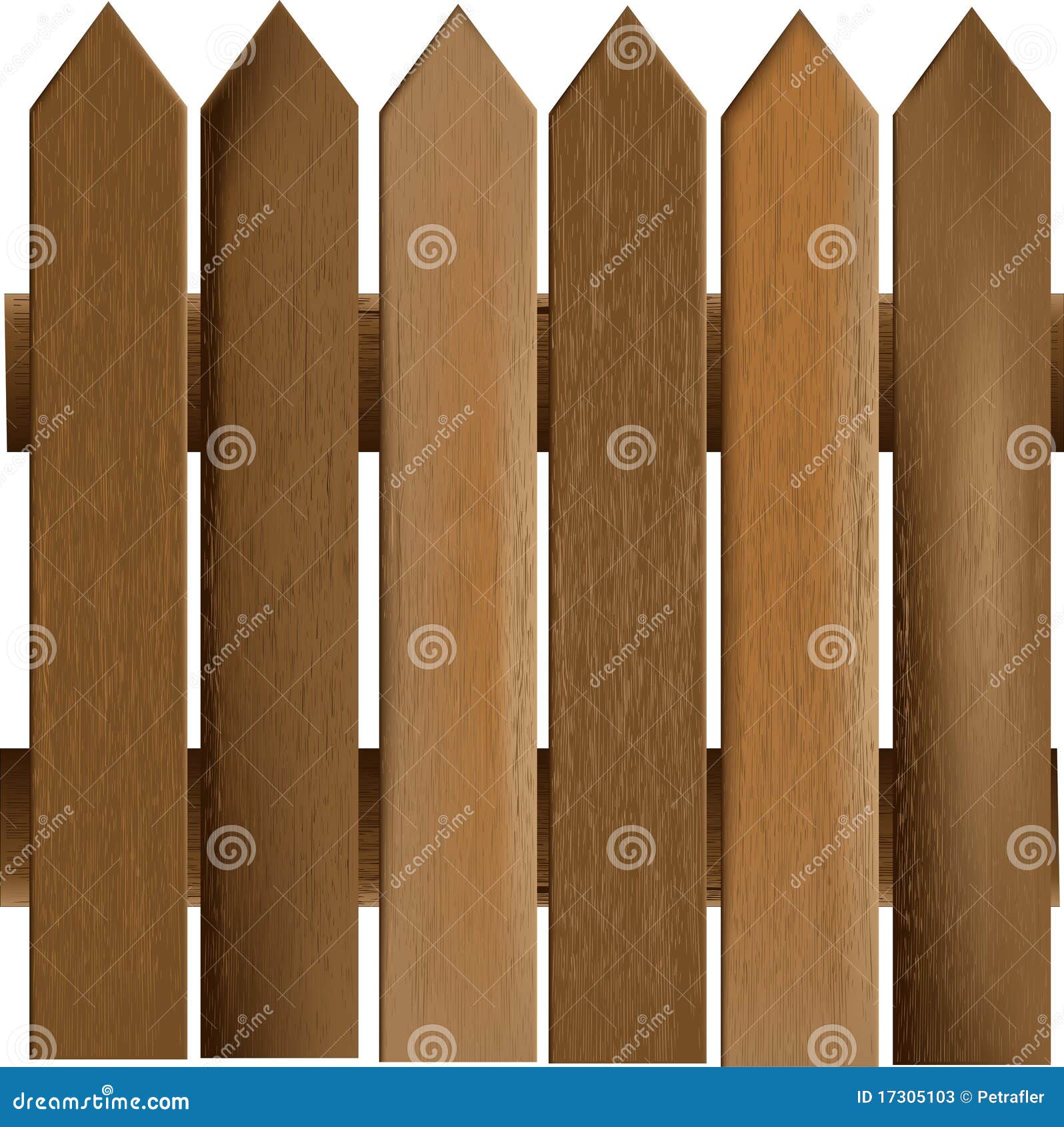 Wooden Railings stock vector. Illustration of border - 17305103
