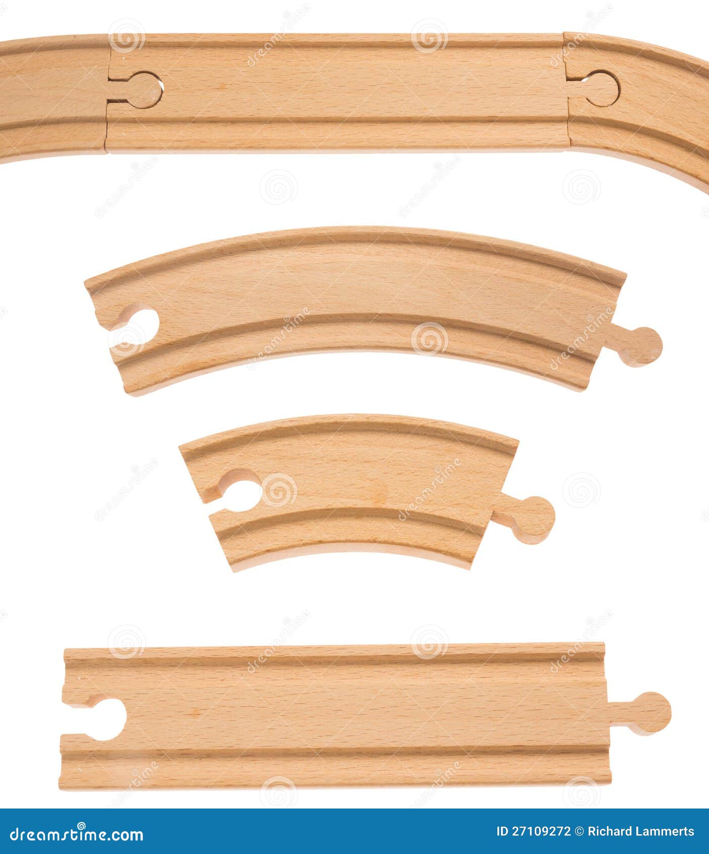 Wooden Train Track Clipart