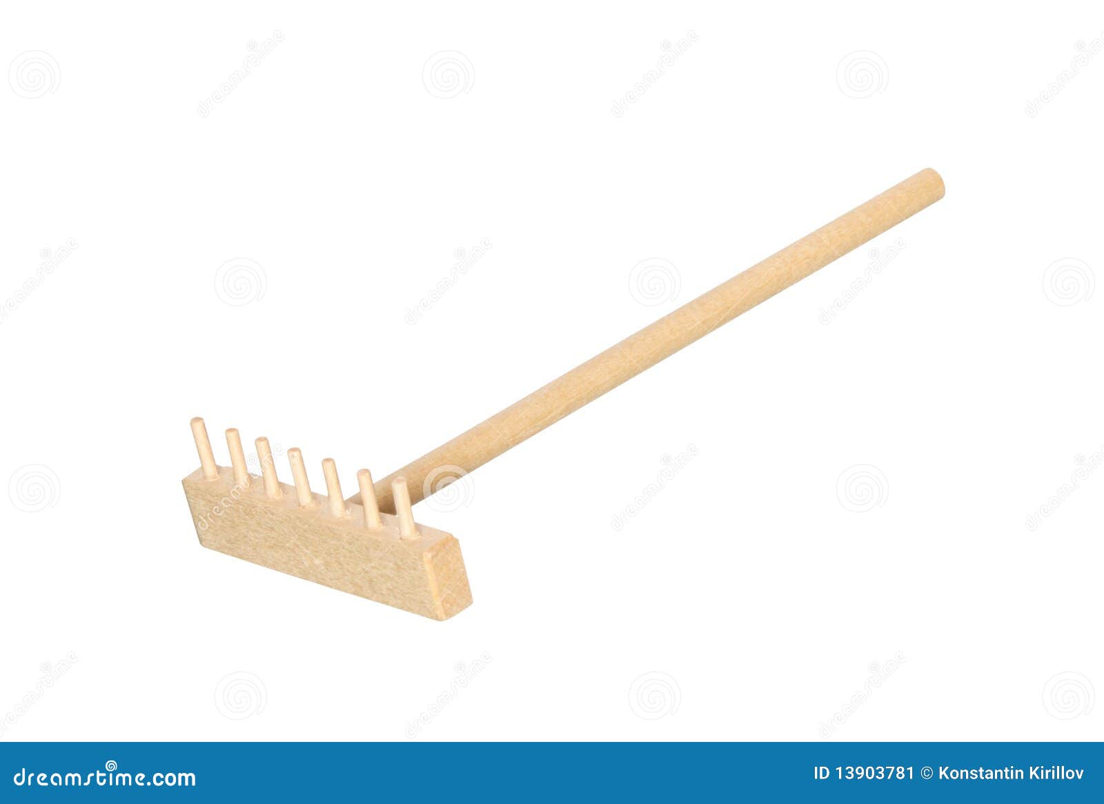 Wooden Rake stock image. Image of path, tangs, tool, background - 13903781