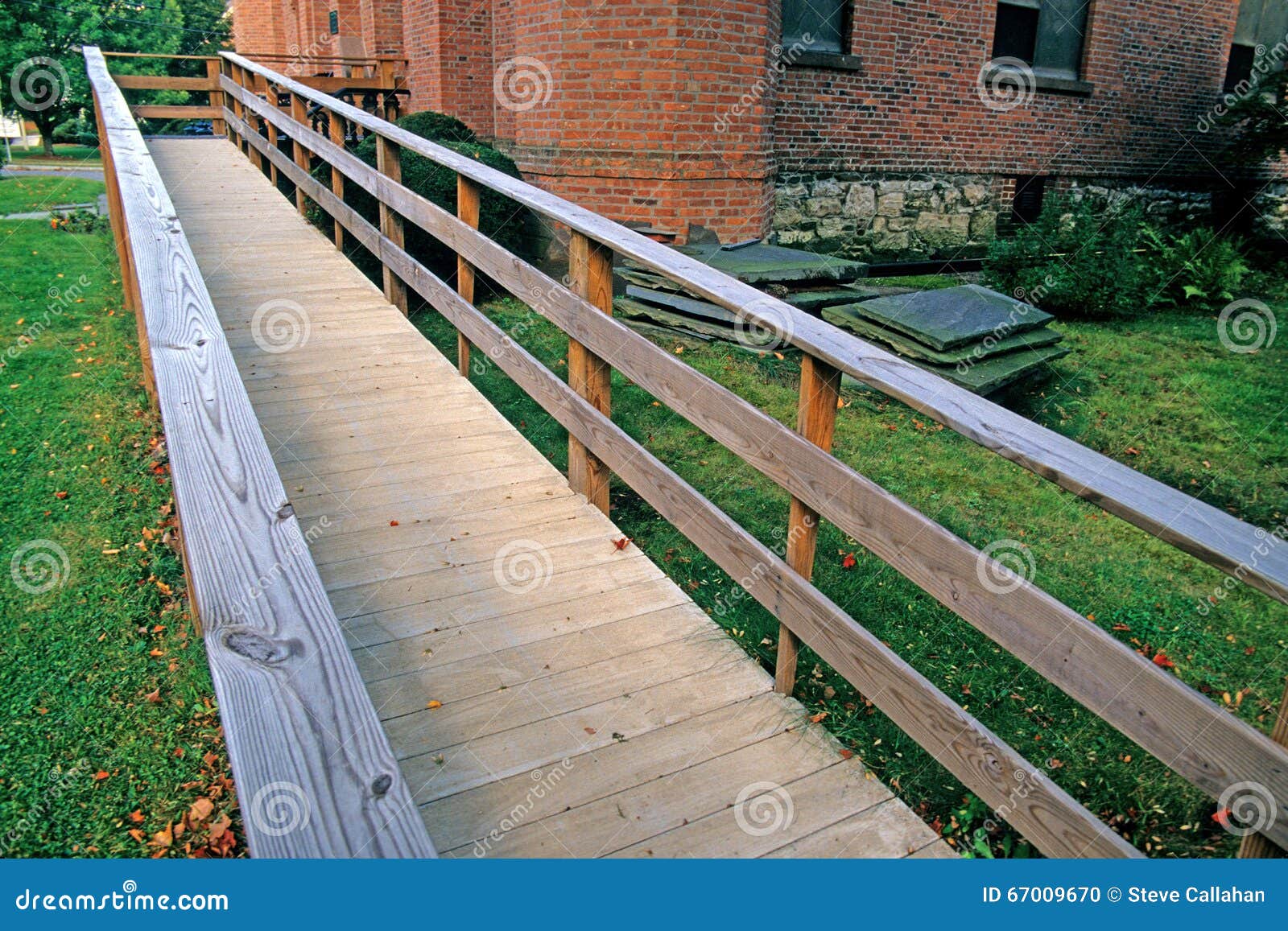 Wooden ramp stock photo. Image of passageway, incline - 67009670
