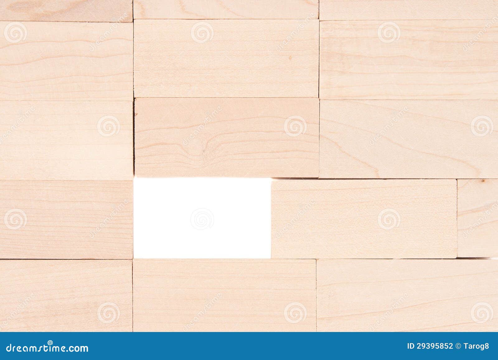 Wooden rectangle blocks stock photo. Image of background - 29395852