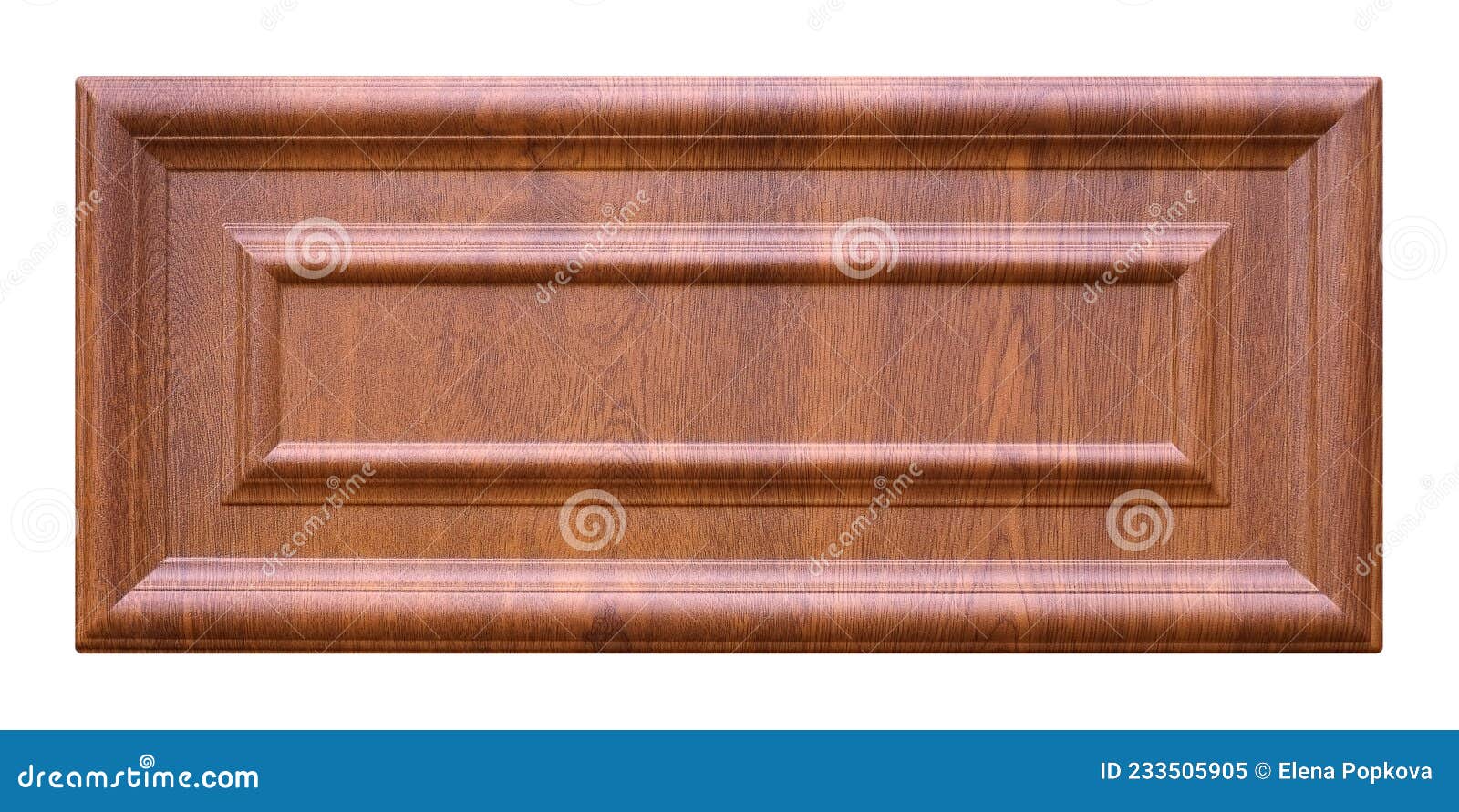 Wooden Rectangular Panel for Background Creation. Design Element with ...