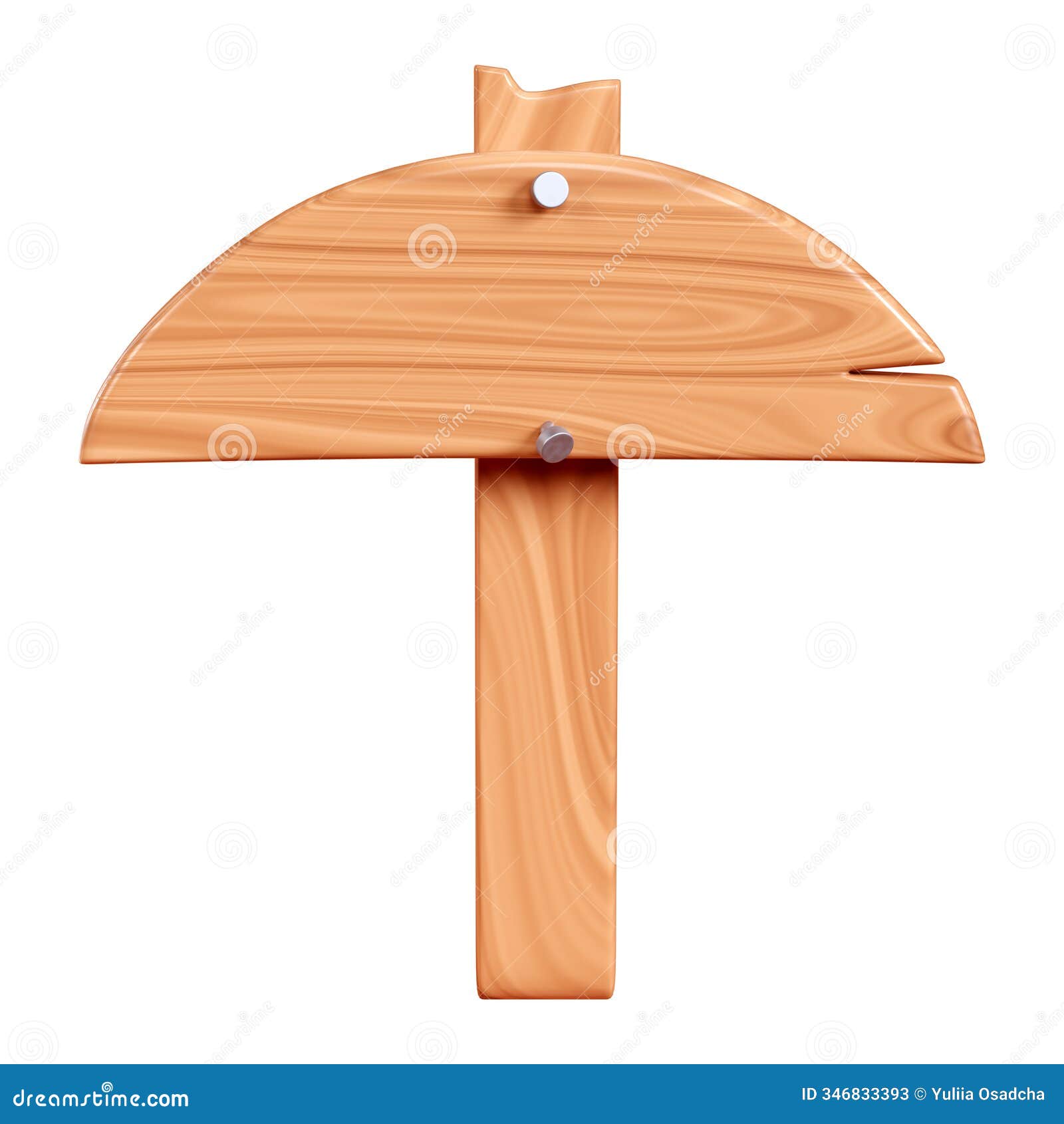 Wooden Rectangular Frame Made Of Sea Driftwood And Vines. Hand Drawn ...