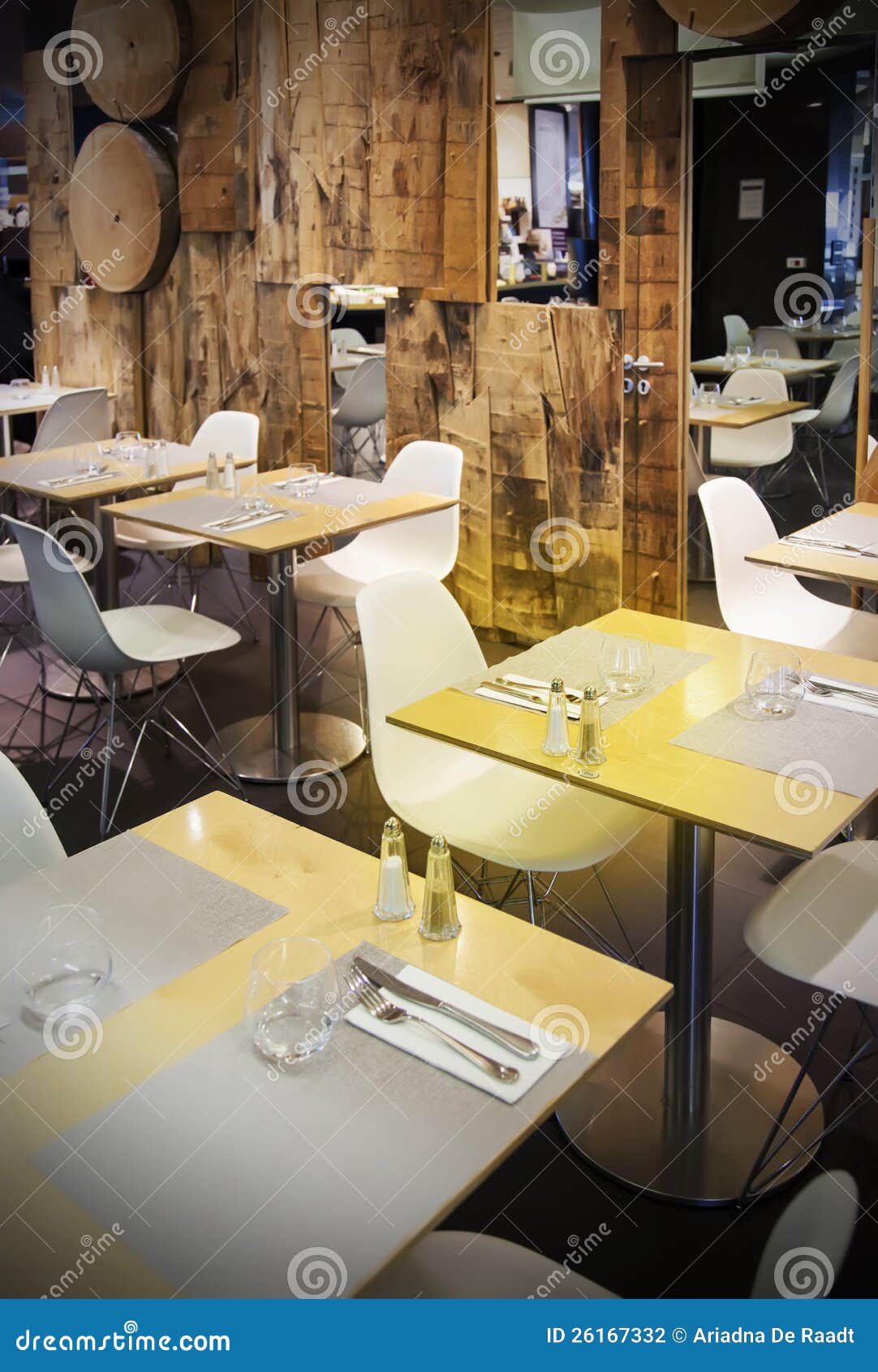 Wooden restaurant stock photo. Image of natural, inside - 26167332