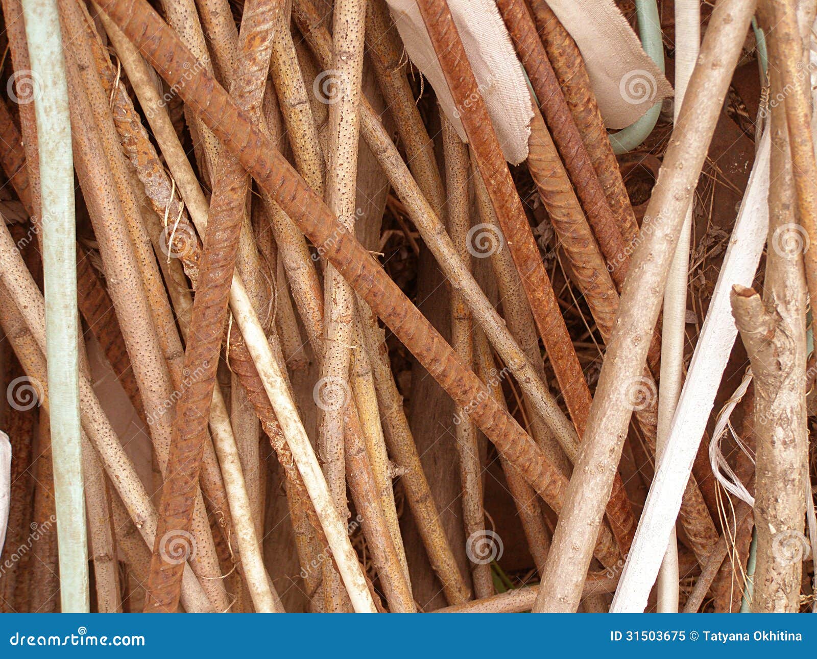 Wooden rods stock image. Image of wooden, wood, frame - 31503675