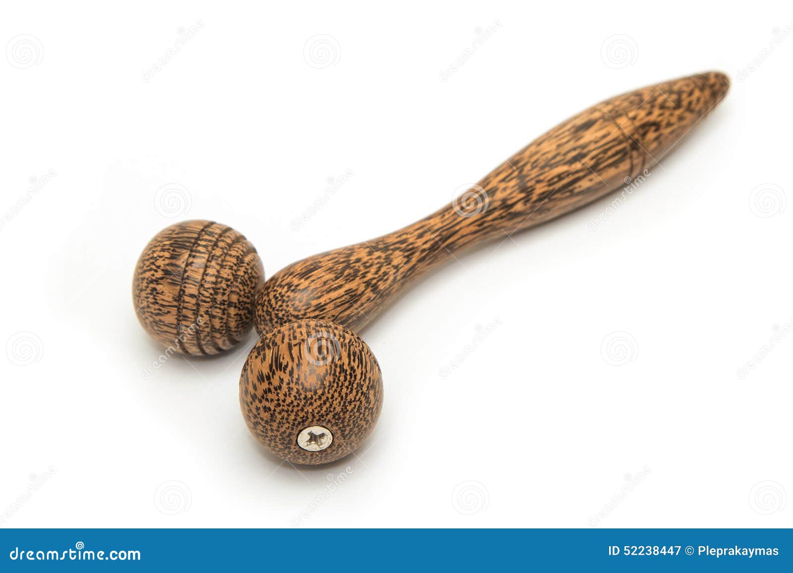 Wooden Roller Spa Tool,Thai Massage Equipment Stock Image - Image of ...