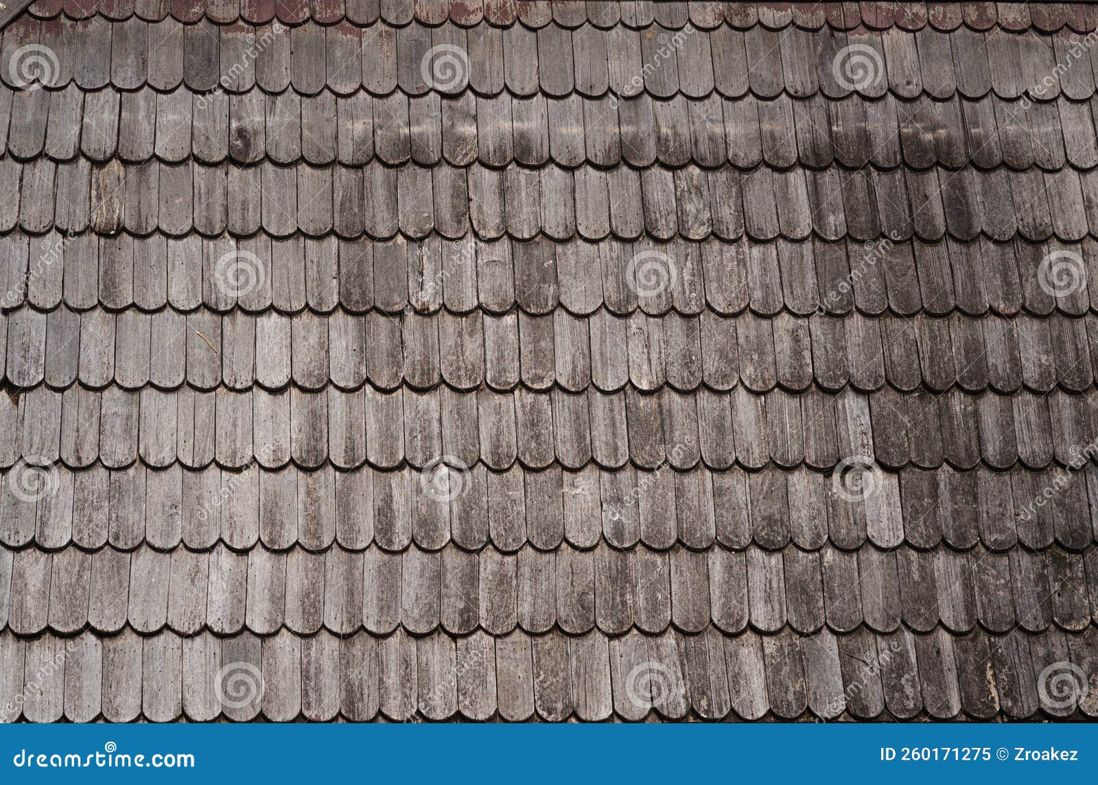 Wooden Roof Background Texture As Old Style Stock Image - Image of ...