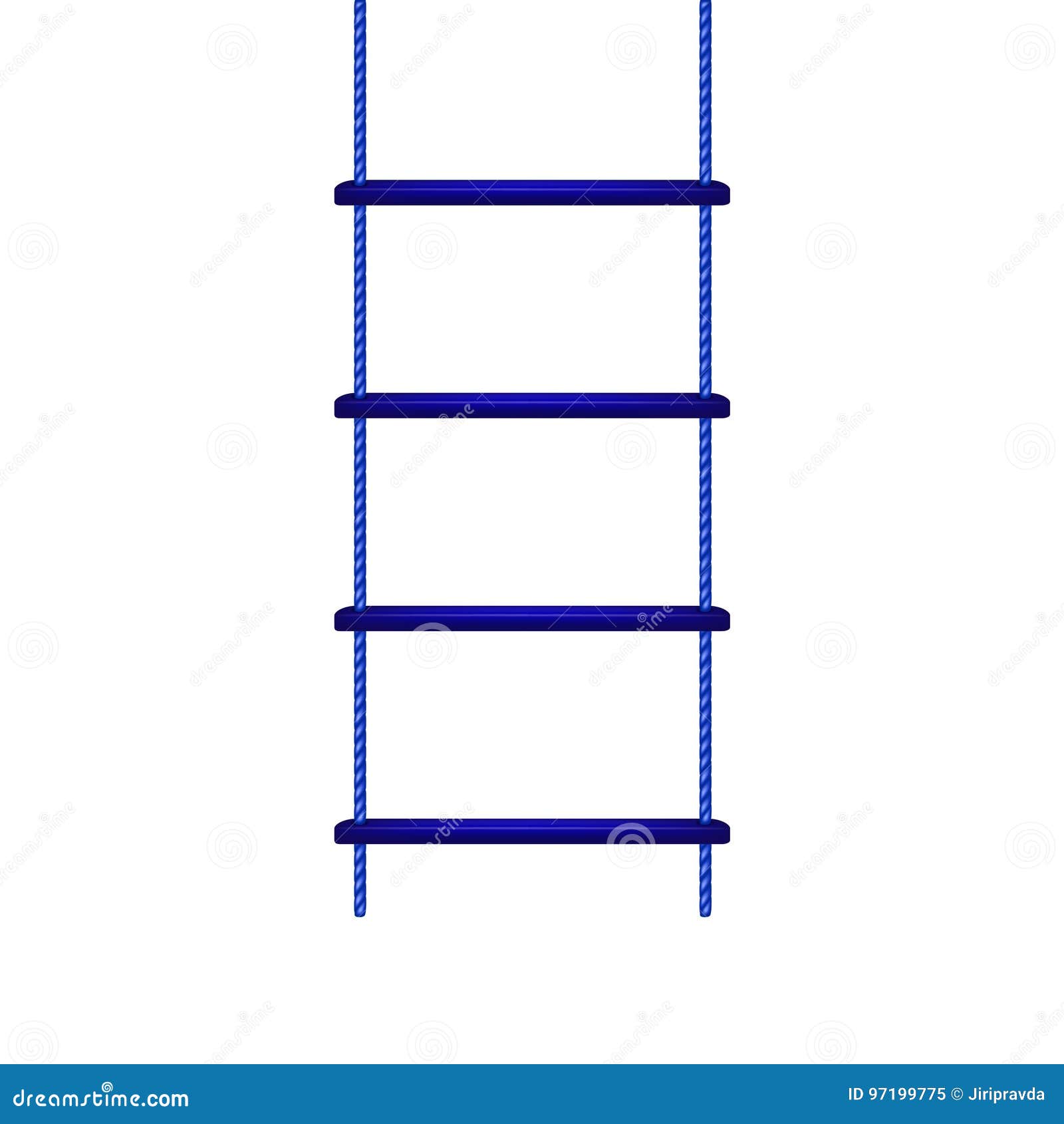 Wooden Rope Ladder Blue Design Stock Illustrations – 29 Wooden Rope ...