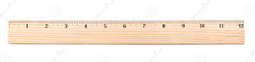 Wooden ruler stock image. Image of length, supply, numbers - 10048107