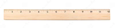 Wooden ruler stock image. Image of length, supply, numbers - 10048107