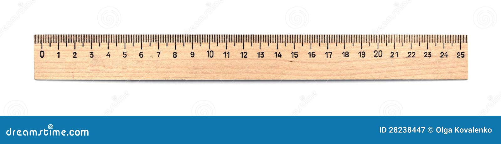 Wooden Ruler Royalty-Free Stock Image | CartoonDealer.com #58926724