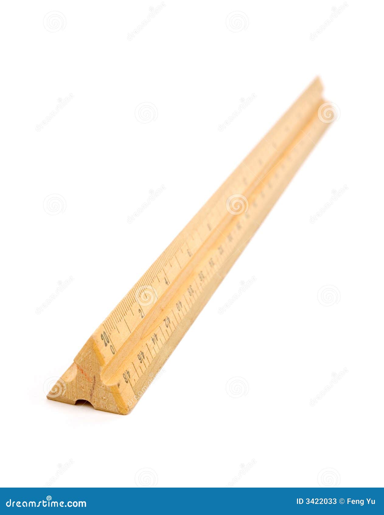 Wooden ruler stock image. Image of work, white, measuring - 3422033