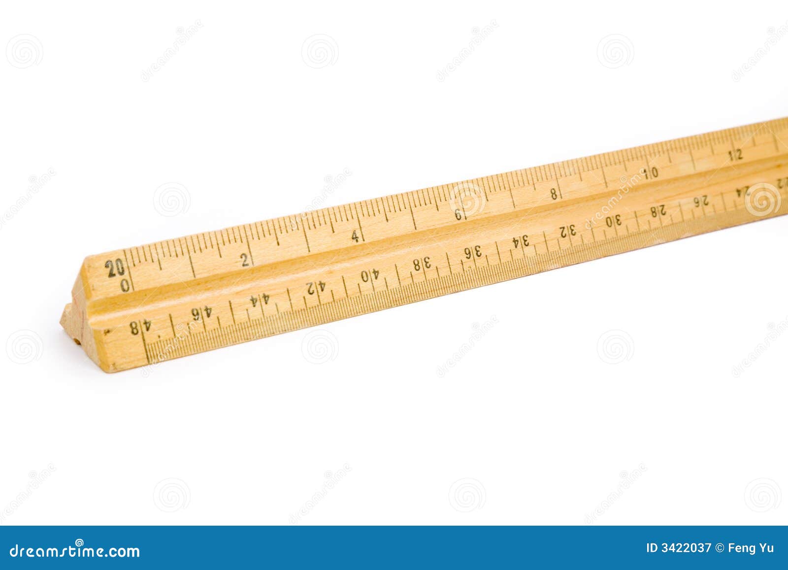 Wooden Ruler, Vintage Classic Ruler Royalty-Free Stock Photography ...