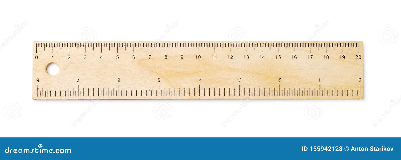 Wooden ruler stock photo. Image of instrument, metric - 155942128
