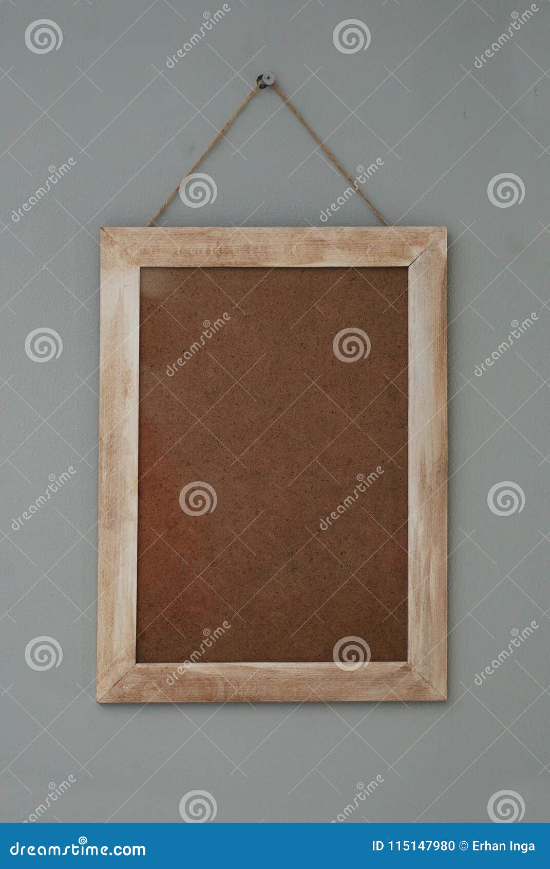 Wooden Rustic Frame. Isolated Rustic Wooden Background Empty Copy Space ...