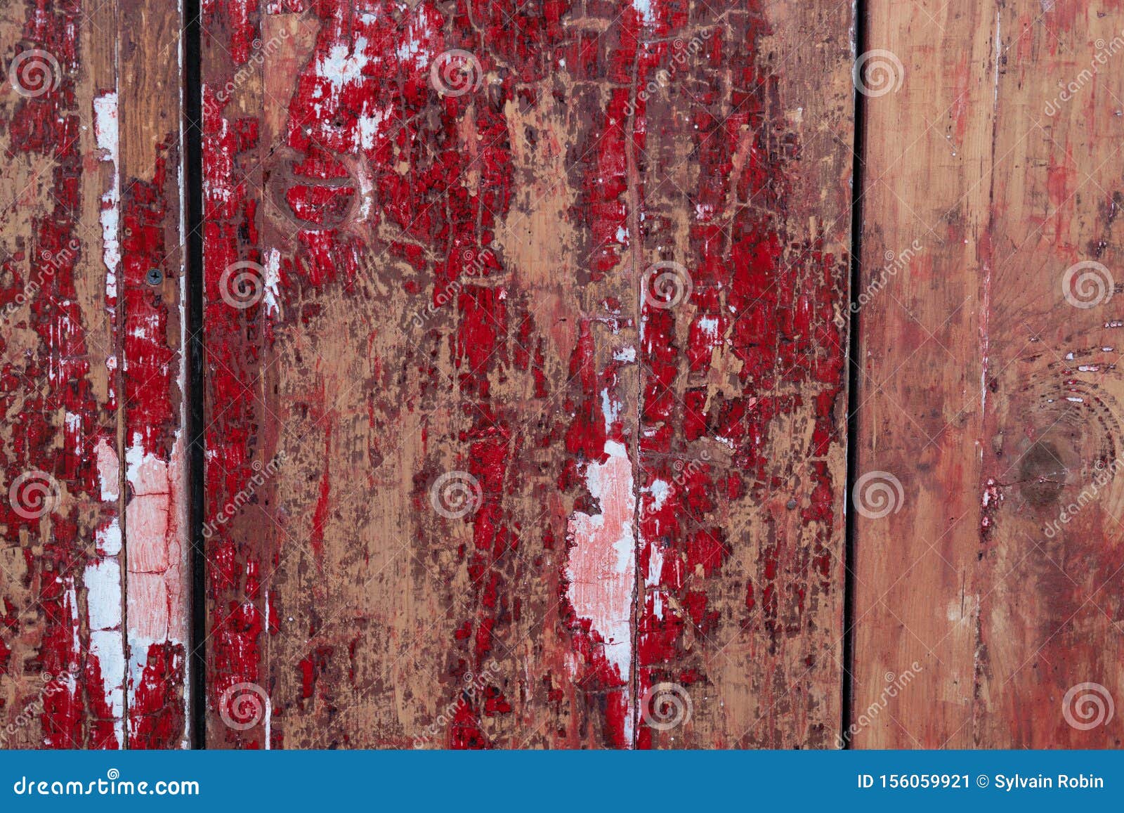 Wooden Rustic Red Plank Background Stock Image - Image of material ...
