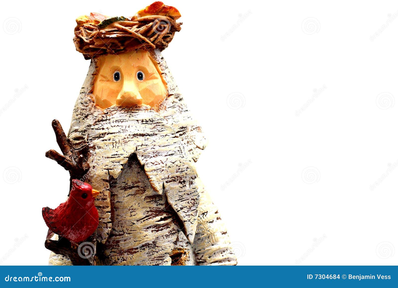 Wooden Santa Claus stock photo. Image of xmas, wood, painted - 7304684