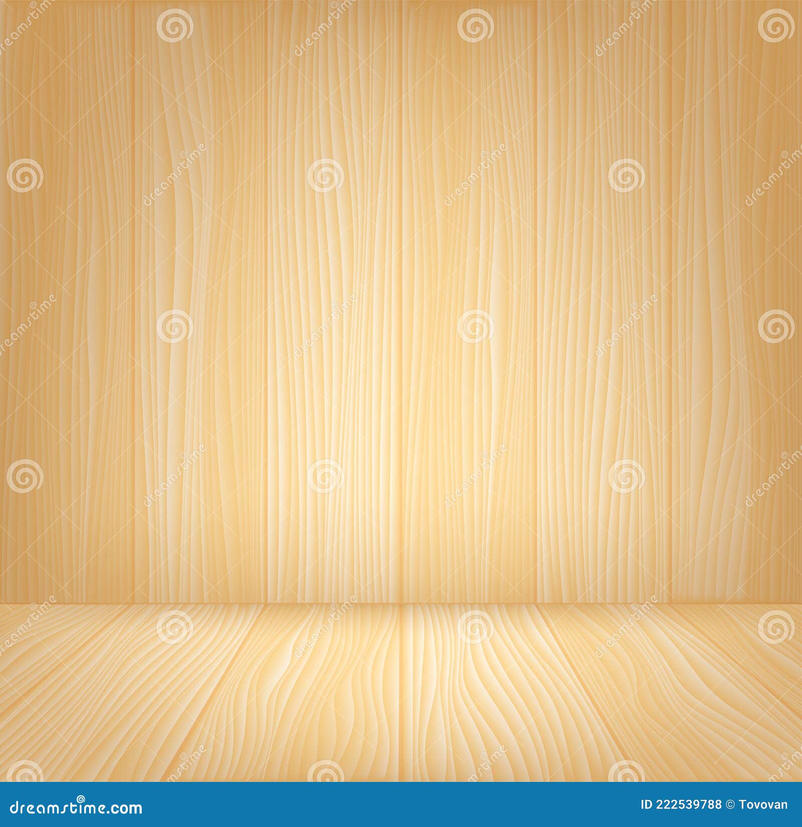 Wooden Scene for Place Objects Stock Vector - Illustration of surface ...