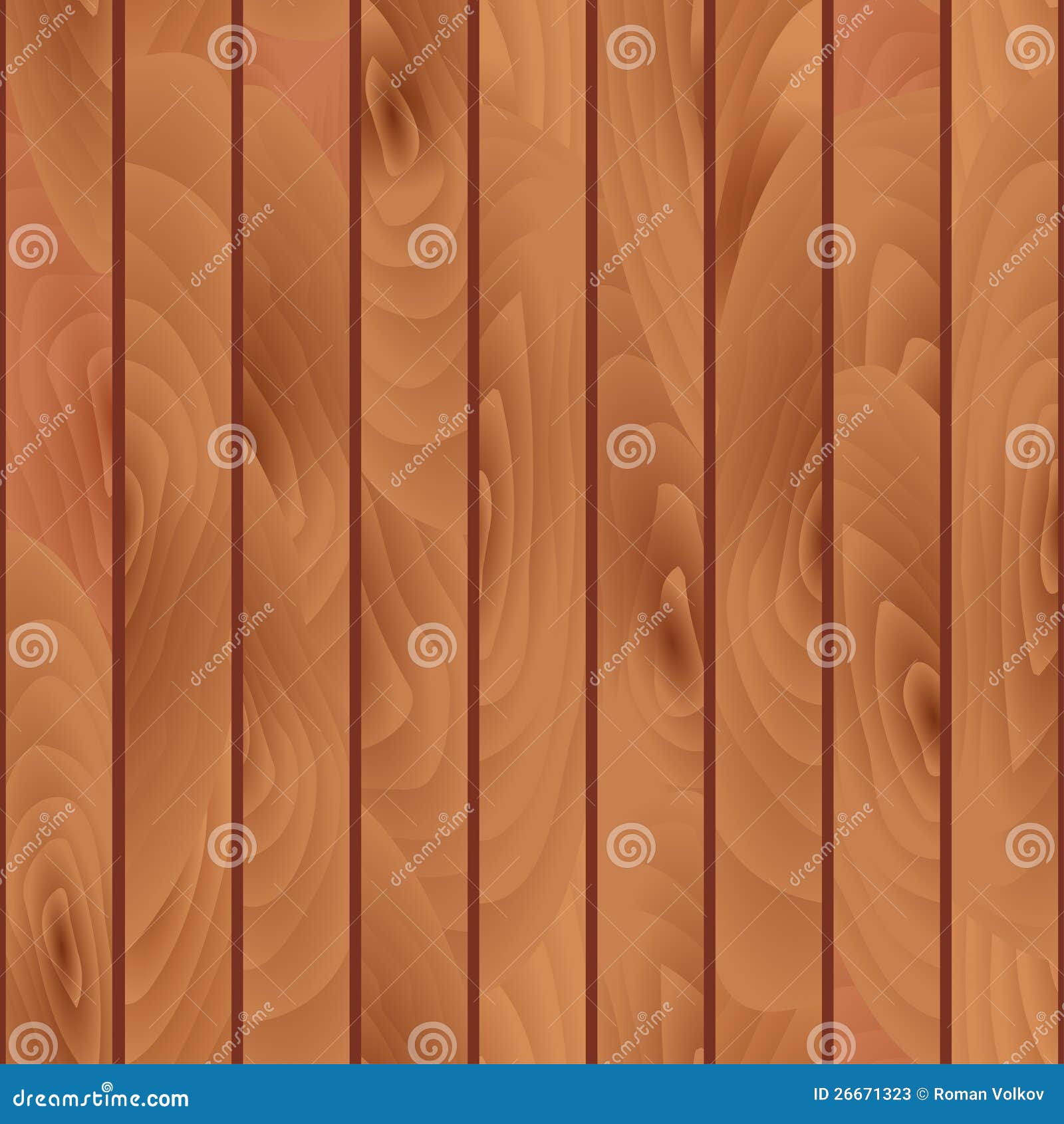 Wooden Seamless Pattern stock vector. Illustration of decoration - 26671323