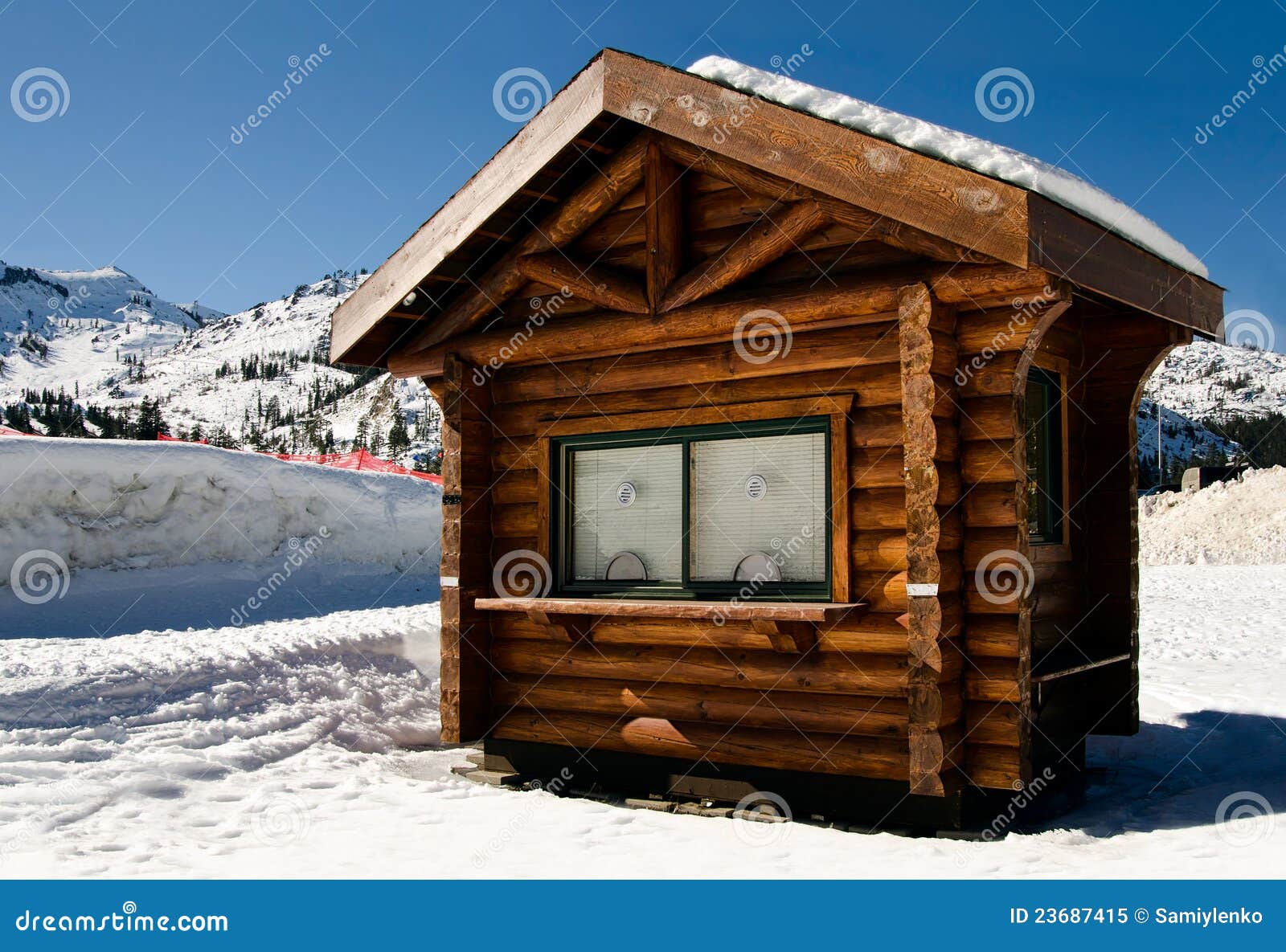 Wooden Shack Royalty Free Stock Photo - Image: 23687415