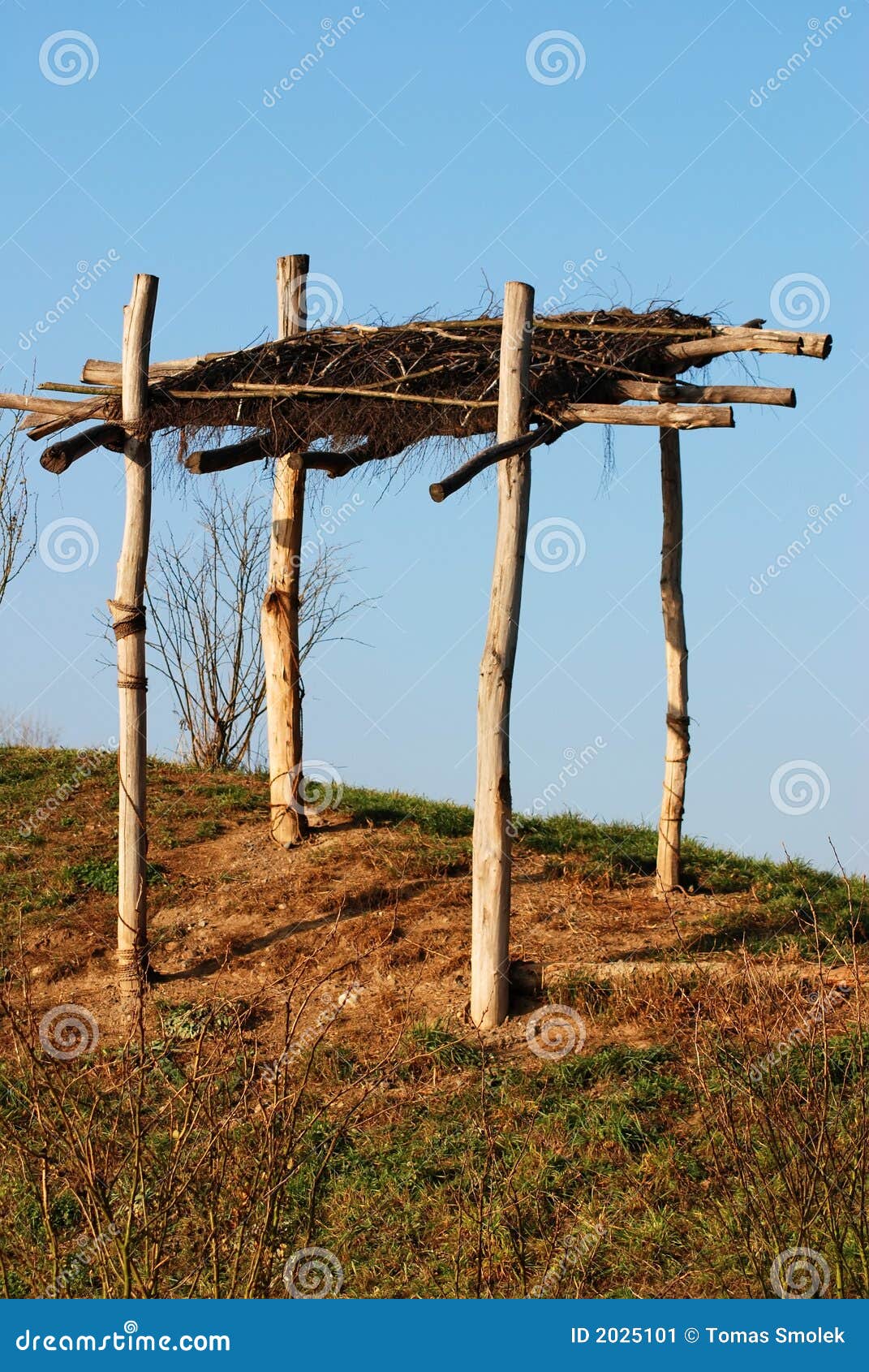 Wooden shanty stock image. Image of abode, nature, building - 2025101