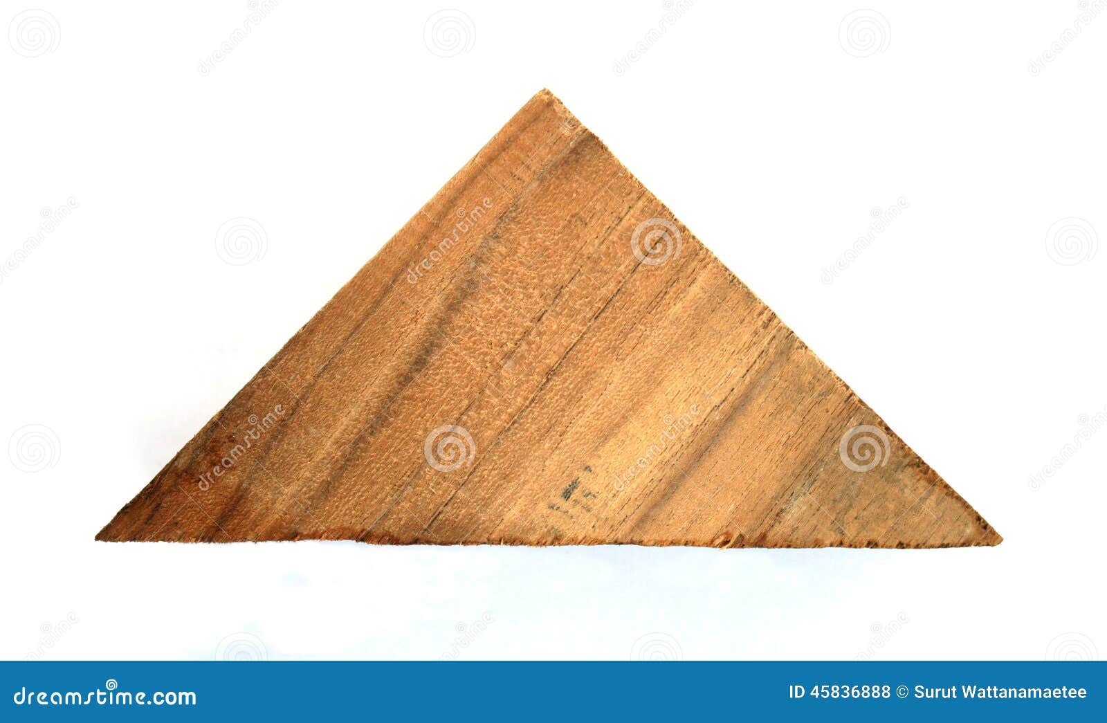 Wooden in shape triangle stock photo. Image of sign, traffic - 45836888