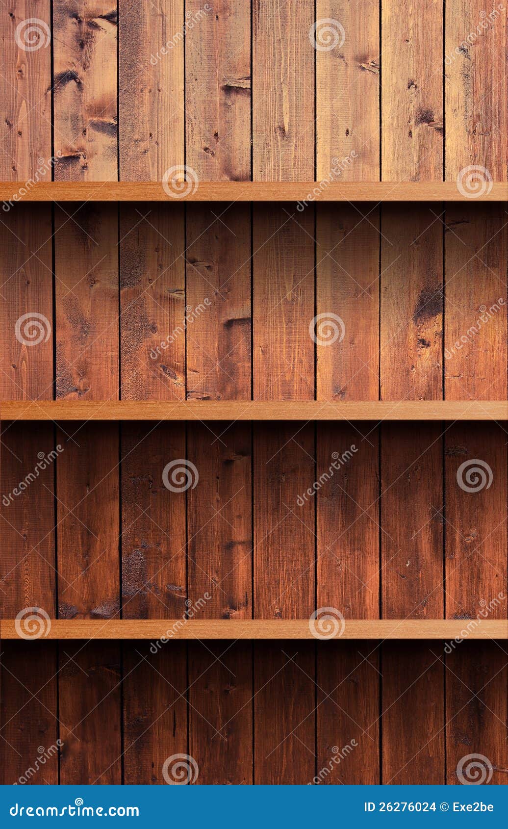 Wooden shelf stock photo. Image of shadow, boards, rack - 26276024